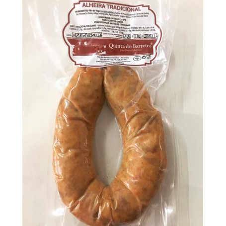 Alheira Tradicional de Mirandela (Peso aprox. 250 Gr)